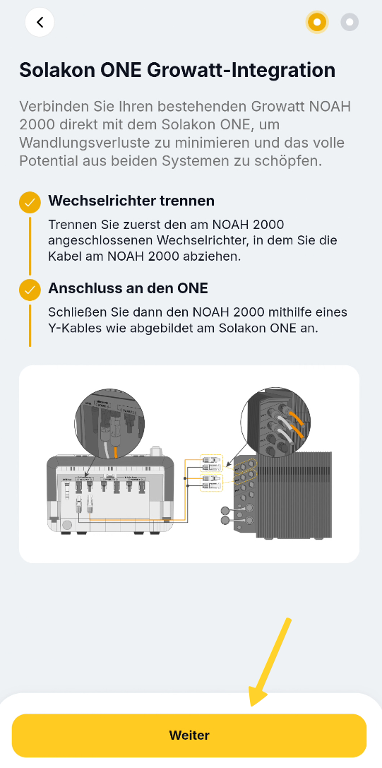 Integration mit Growatt NOAH Speicher – Solakon GmbH